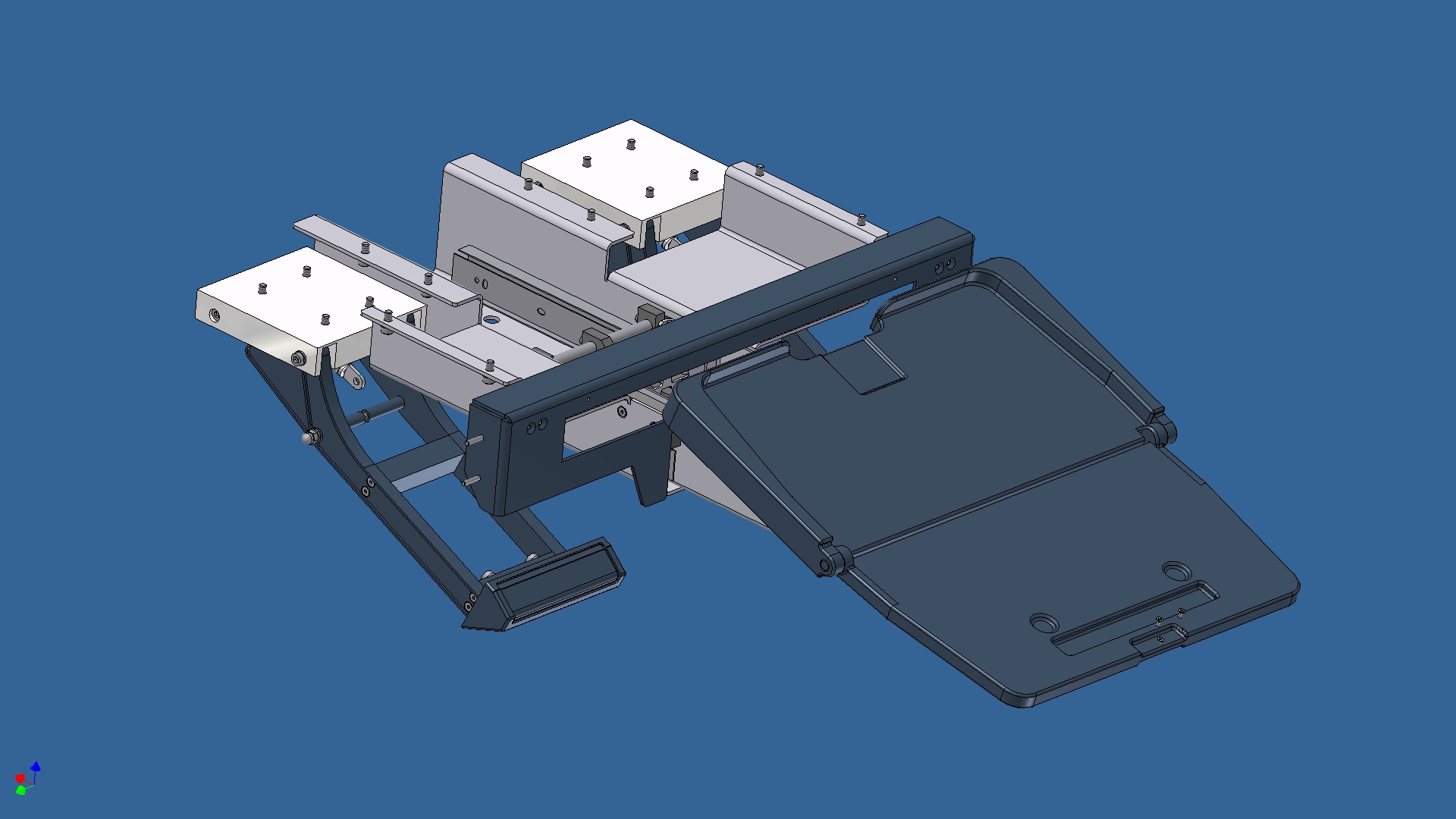 A320 | F/O Side Table and Footrest Working | Premium - VIER IM POTT