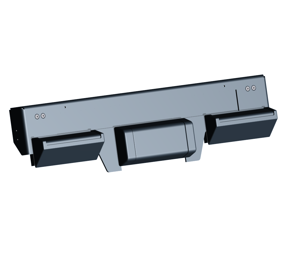 A320 | CPT Side Table and Footrest Dummy - VIER IM POTT