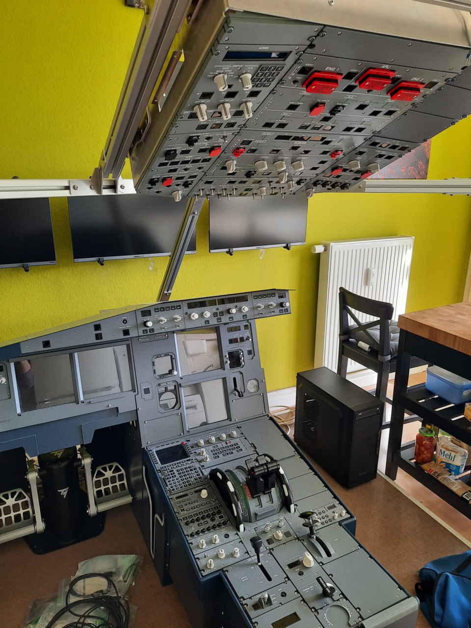 Cockpit-Building in progress - Blog - VIER IM POTT